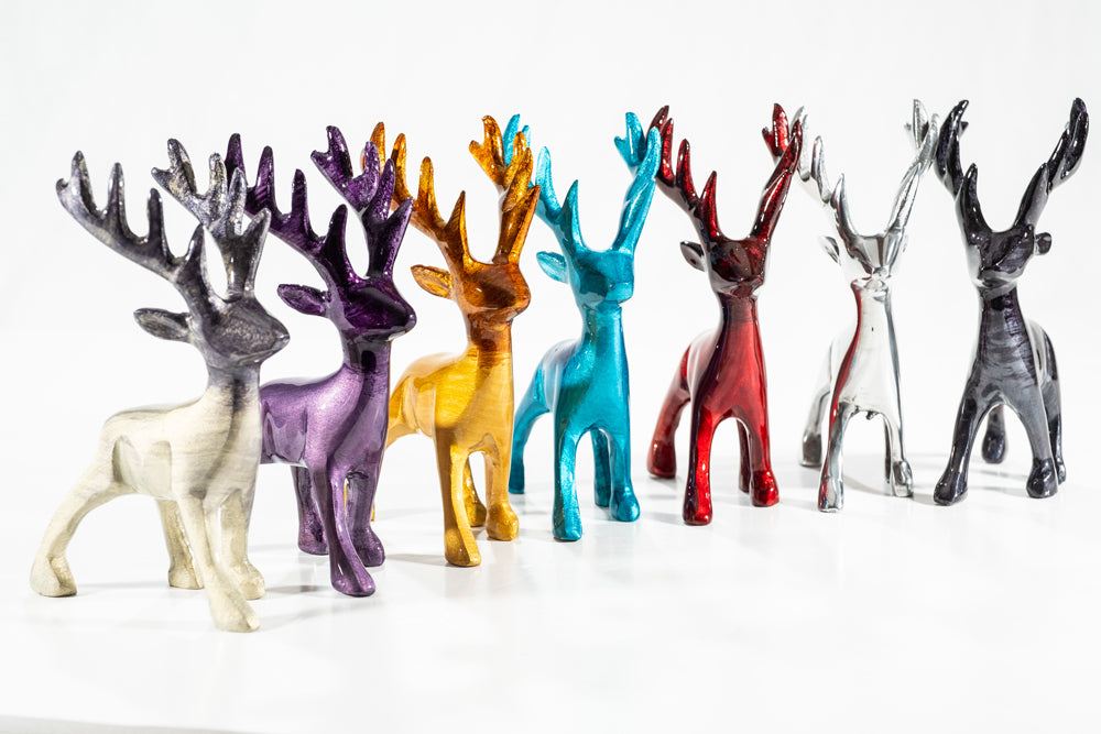 Brushed Red Stag Large 14 cm (Trade min 4 / Retail min 1) | Tilnar Art